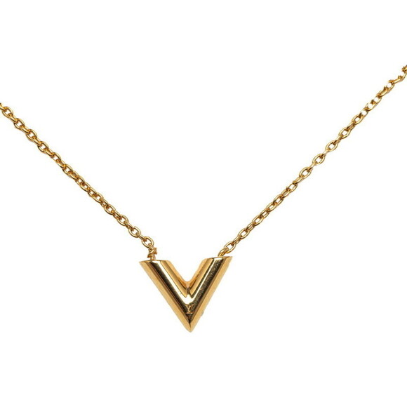 Louis Vuitton | Jewelry | Authentic Louis Vuitton Essential V Necklace ...